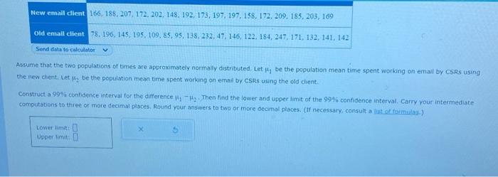 Solved As part of a staged rollout, a new email client was | Chegg.com