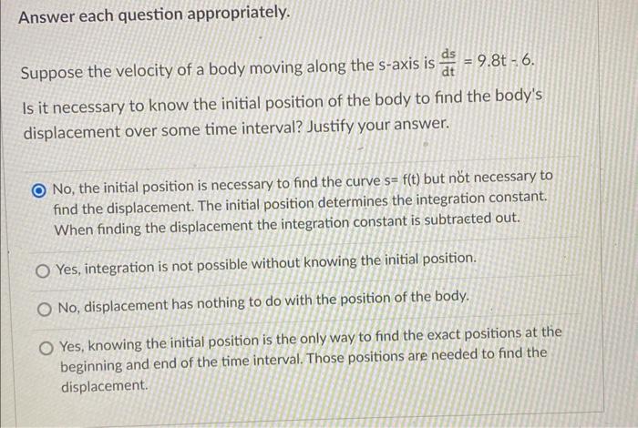 Solved Answer each question appropriately. Suppose the | Chegg.com