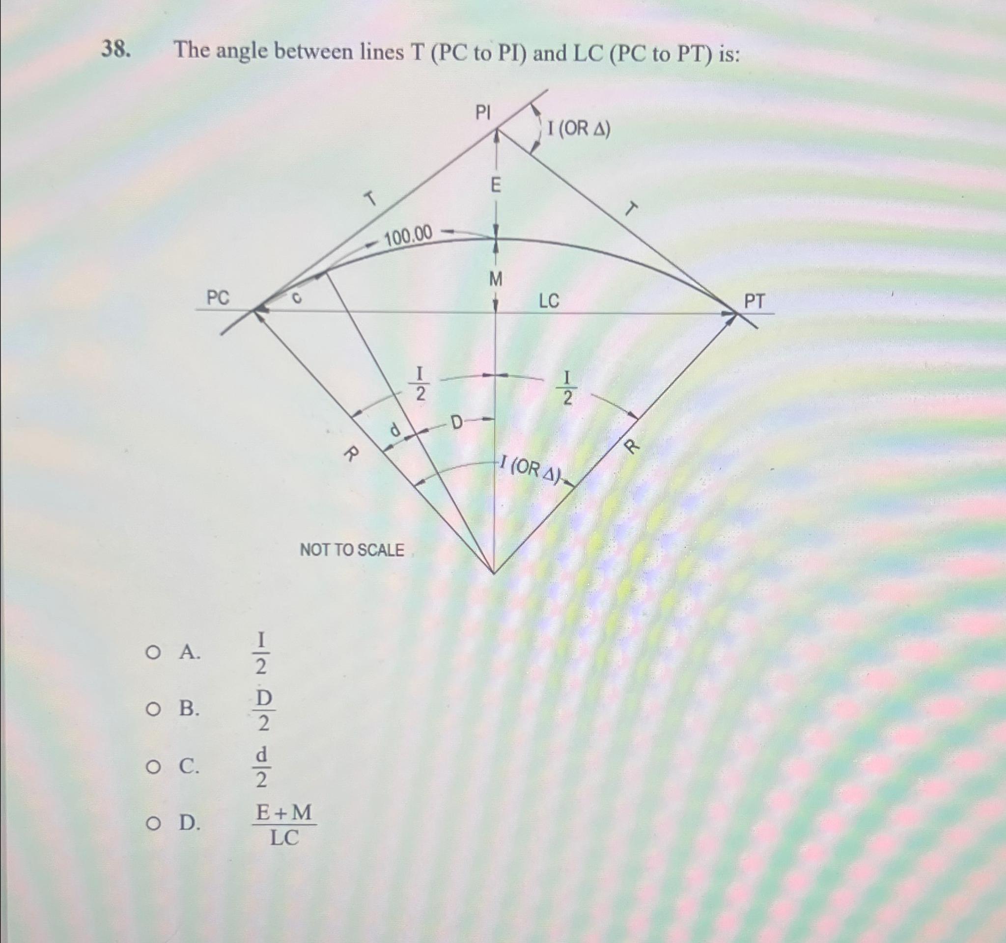 Solved The angle between lines T ( PC to ?PI and LC ( PC | Chegg.com Solved The angle between lines T ( PC to ?PI and LC ( PC | Chegg.com