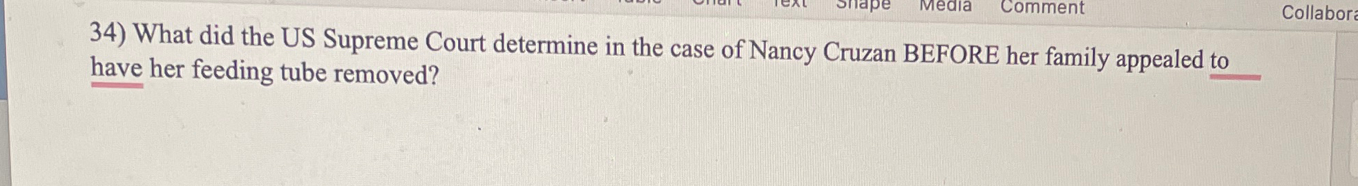 Solved What did the US Supreme Court determine in the case | Chegg.com