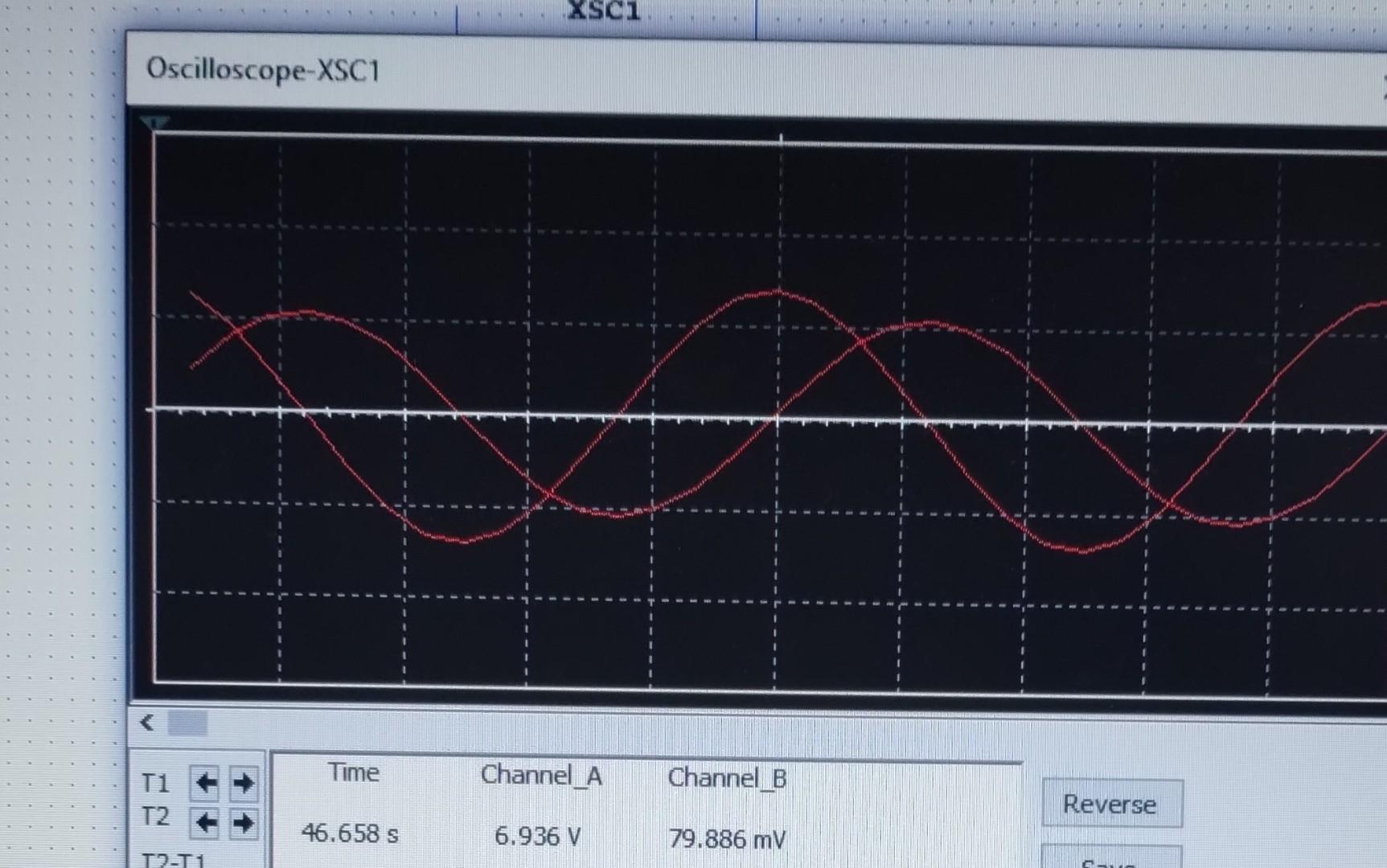 Solved Oscilloscope-XSC1 | Chegg.com
