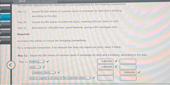 Solved Stbo Transkctions For Corporate Expantion On 
