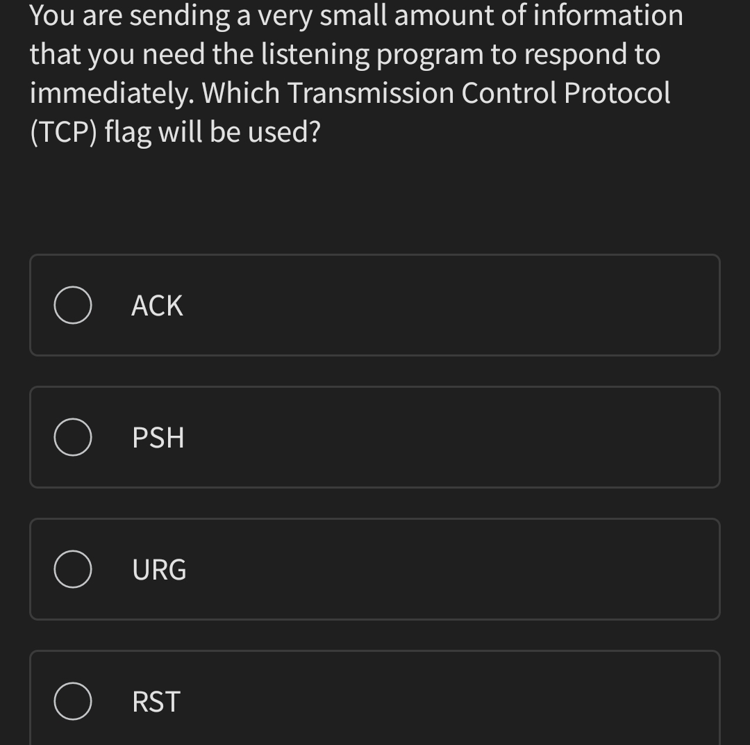 Solved You are sending a very small amount of information | Chegg.com