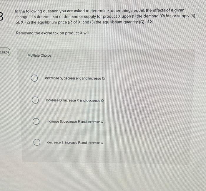 Solved In the following question you are asked to determine, | Chegg.com