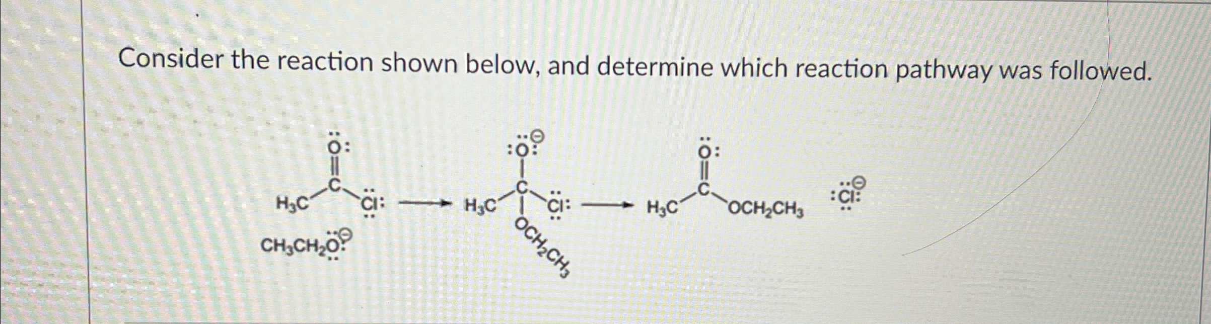 Solved Consider the reaction shown below, and determine | Chegg.com