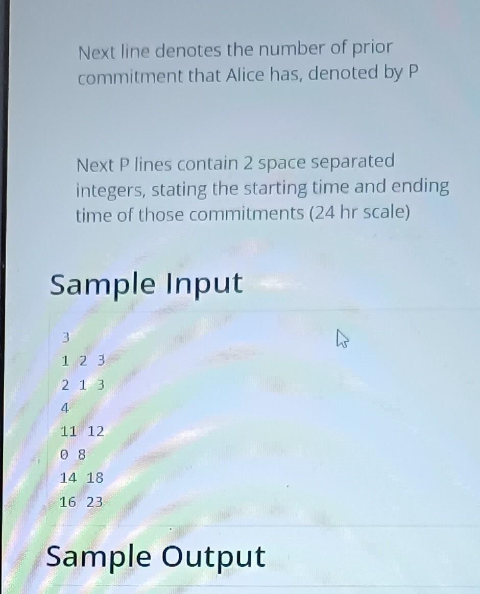 Solved Next line denotes the number of prior commitment that | Chegg.com