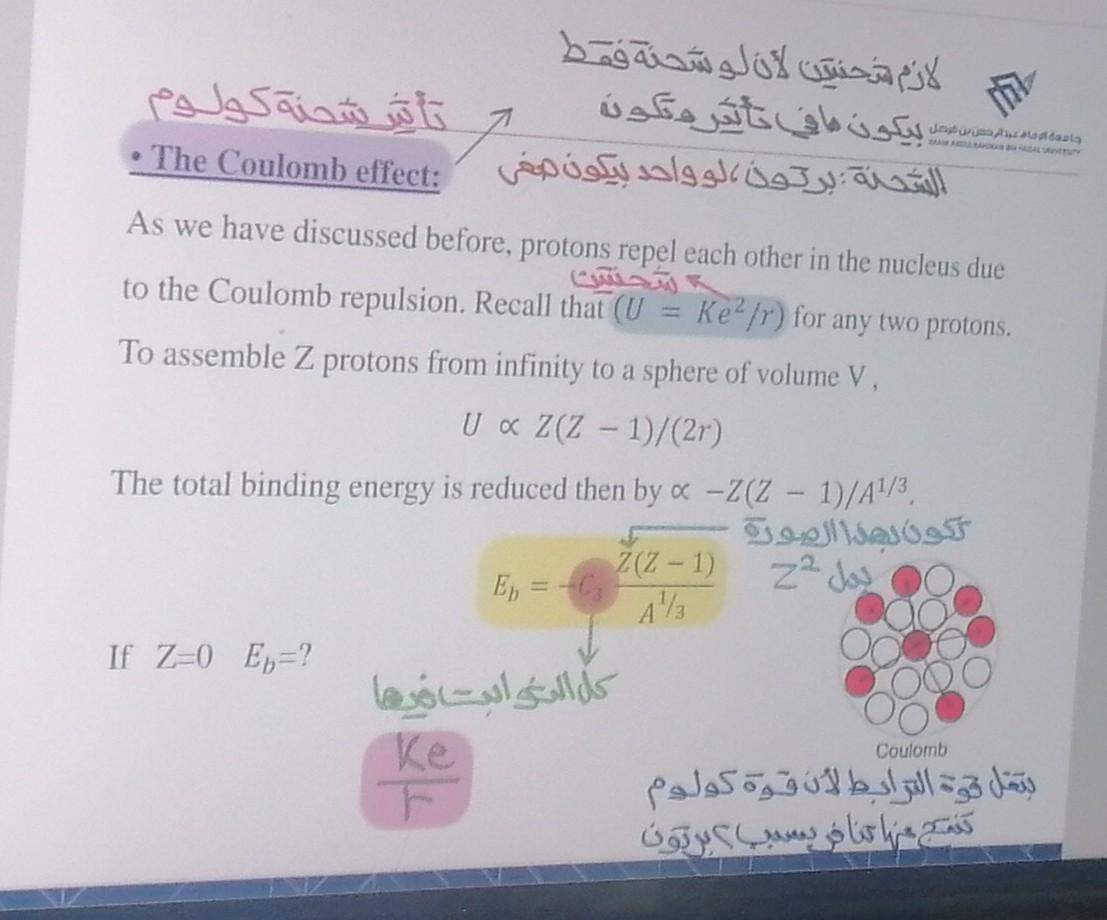 Solved As we have discussed before, protons repel each other | Chegg.com