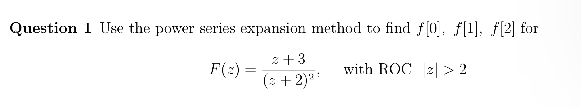 Solved by an EXPERT Question 1 ﻿Use the power series expansion method to | Chegg.com