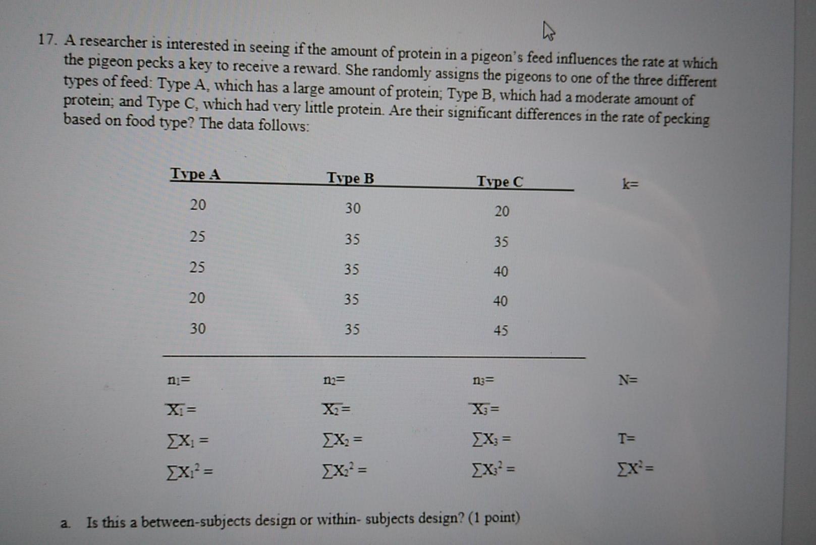 Solved Calculate the effect size using omega squared. (2 | Chegg.com
