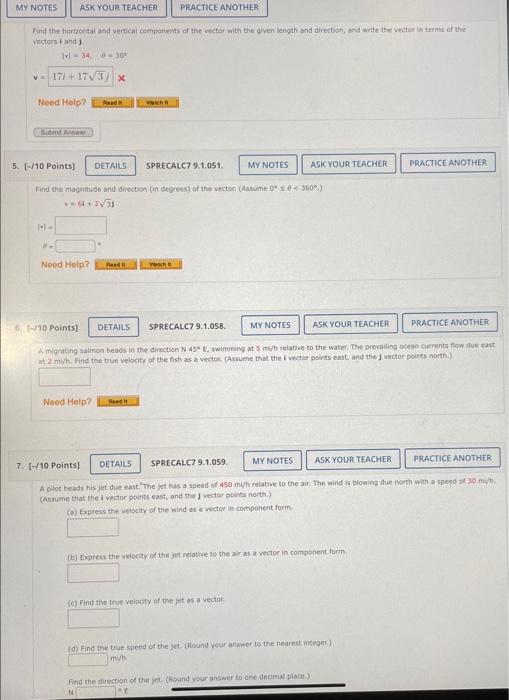 Solved MY NOTES ASK YOUR TEACHER PRACTICE ANOTHER Find the | Chegg.com