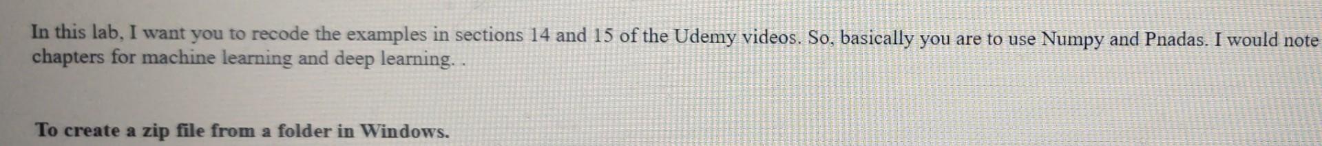In this lab, I want you to recode the examples in | Chegg.com
