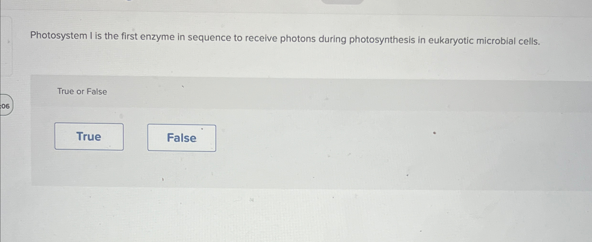 Solved Photosystem I is the first enzyme in sequence to | Chegg.com