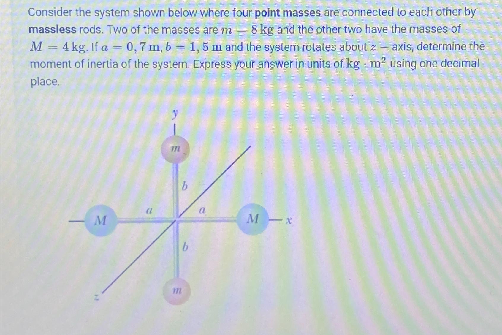 Solved Consider the system shown below where four point | Chegg.com