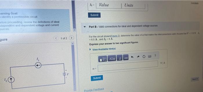 Solved Voltage and Current Sources Part A - Valid connection | Chegg.com