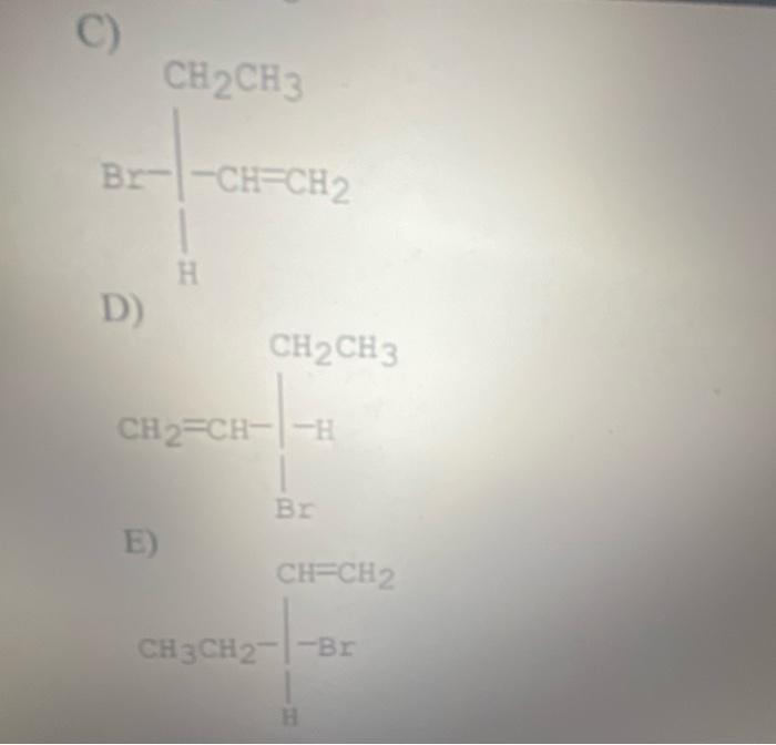 Solved 5. Which of the following compounds has an R | Chegg.com