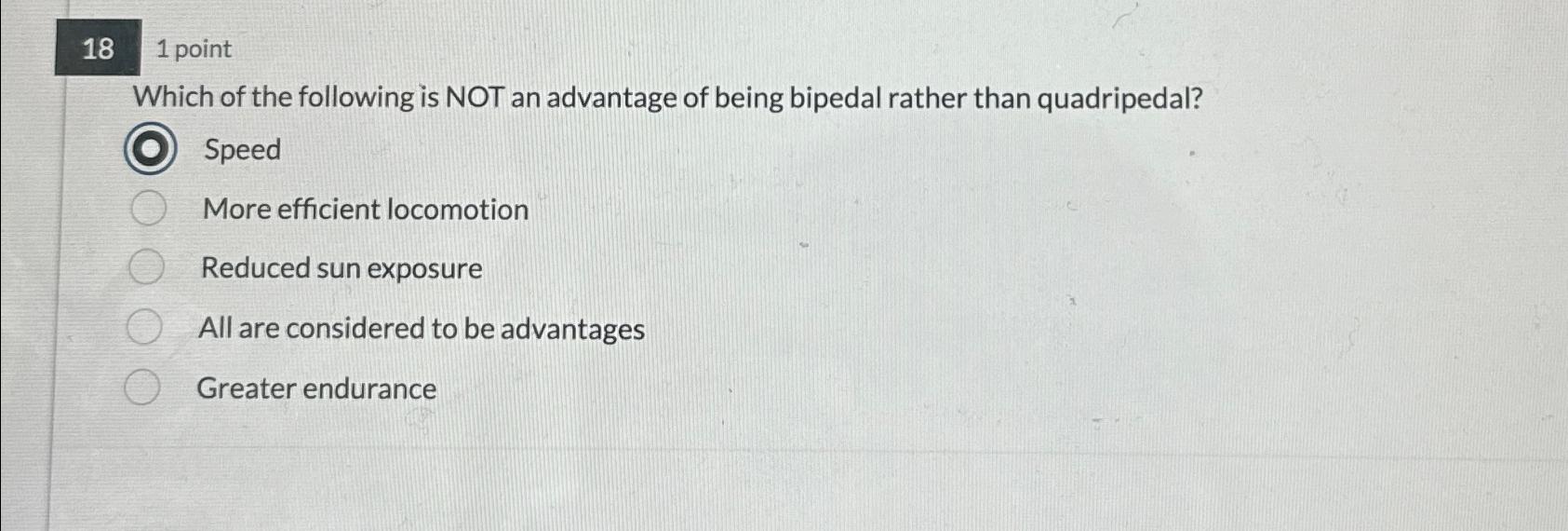 Solved 181 ﻿pointWhich of the following is NOT an advantage | Chegg.com