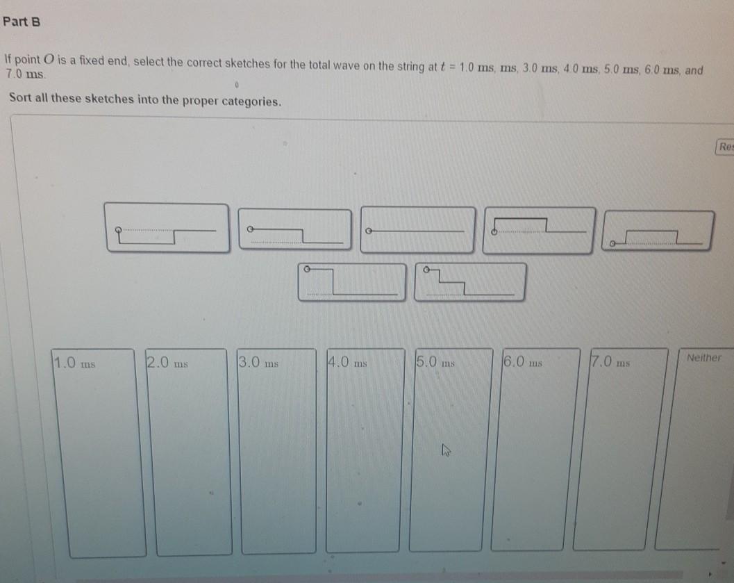 Awave pulse on a string has the dimensions shown in | Chegg.com