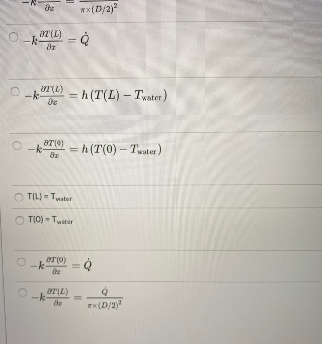 Solved Consider a steel pan used to boil water (Twater =100 | Chegg.com