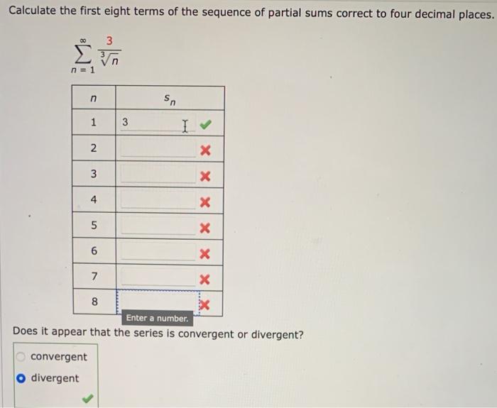 Solved Calculate the first eight terms of the sequence of | Chegg.com