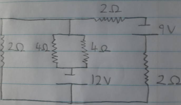 Solved Find the current through each resistor and battery, | Chegg.com
