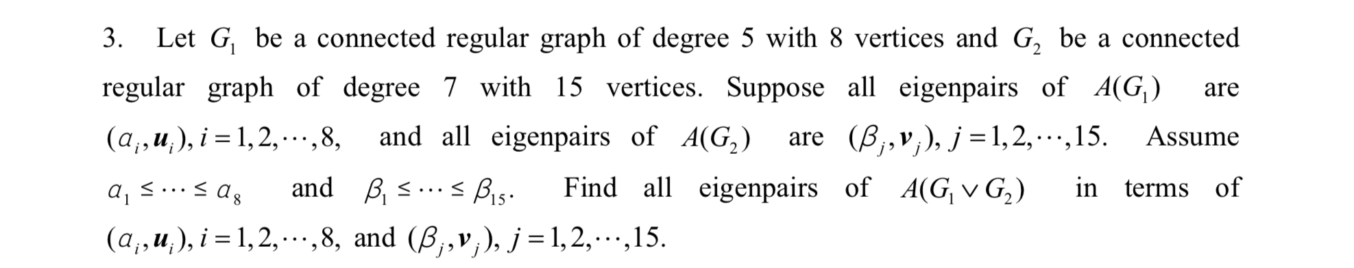 Solved Let G1 ﻿be a connected regular graph of degree 5 | Chegg.com