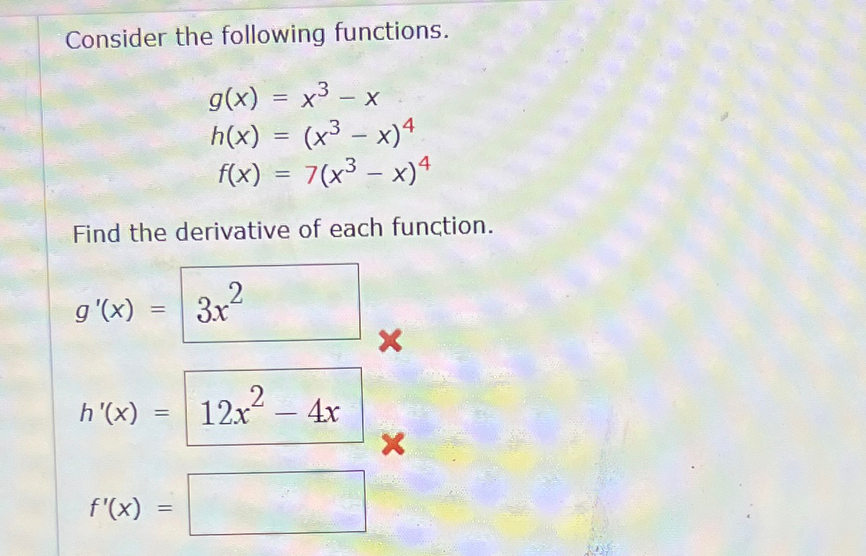Solved Consider the following | Chegg.com