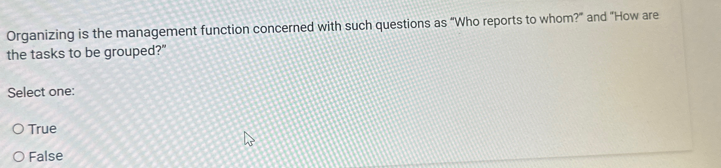 Solved Organizing is the management function concerned with | Chegg.com