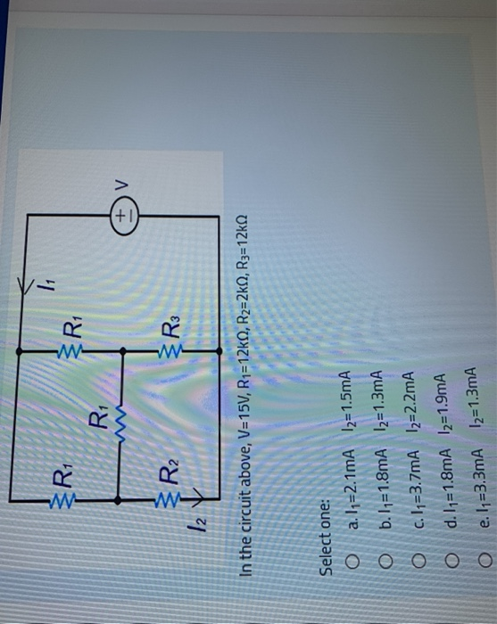 Solved 11 ŽR1 R1 R1 +V 3R2 12 3R3 In the circuit above, | Chegg.com