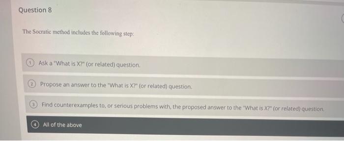 Question 5 APOLOGY: In the "Apology," Socrates says | Chegg.com