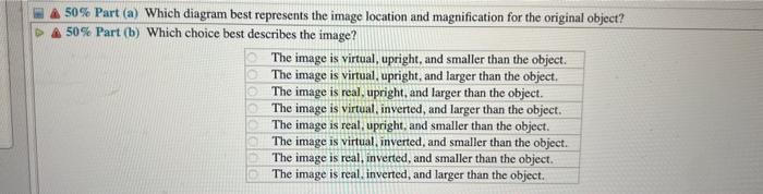 Solved (17\%) Problem 4: An object is placed at a distance | Chegg.com