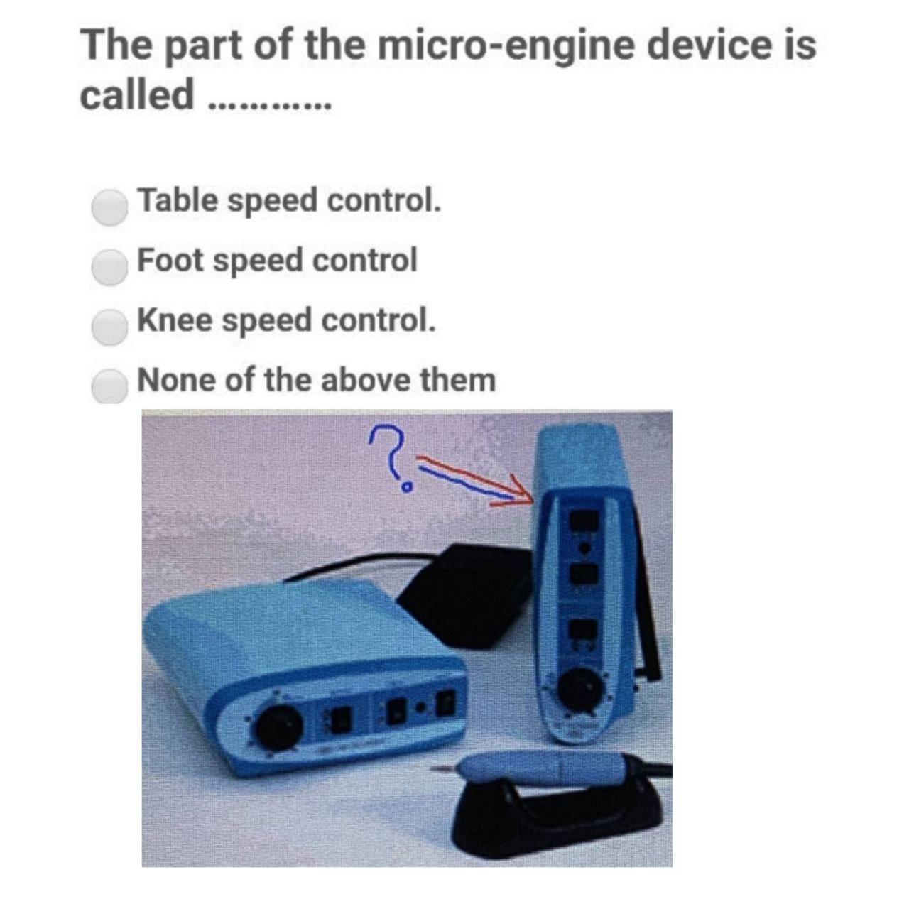 Solved The part of the micro-engine device is called | Chegg.com