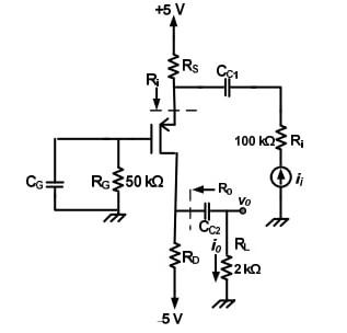 Solved 7. Consider the PMOS common-gate circuit shown in | Chegg.com