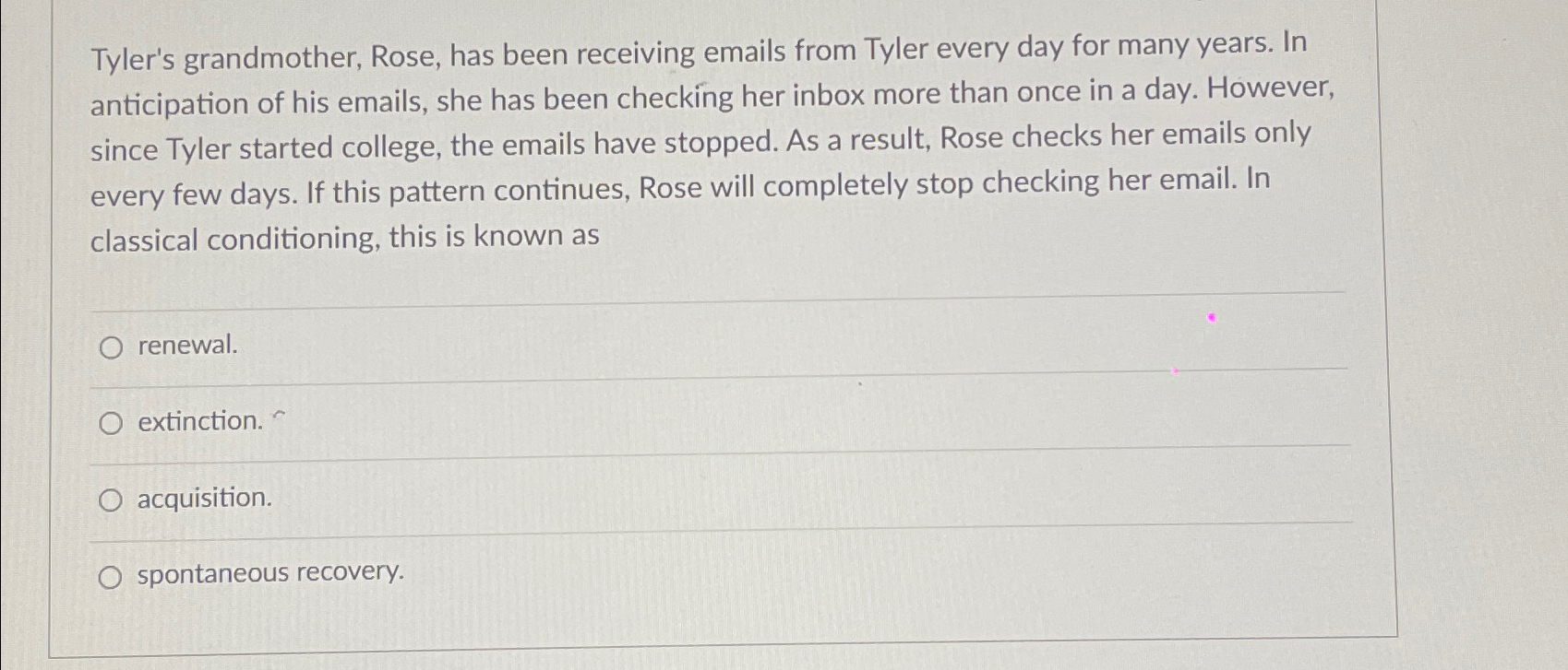 Solved Tyler's grandmother, Rose, has been receiving emails | Chegg.com