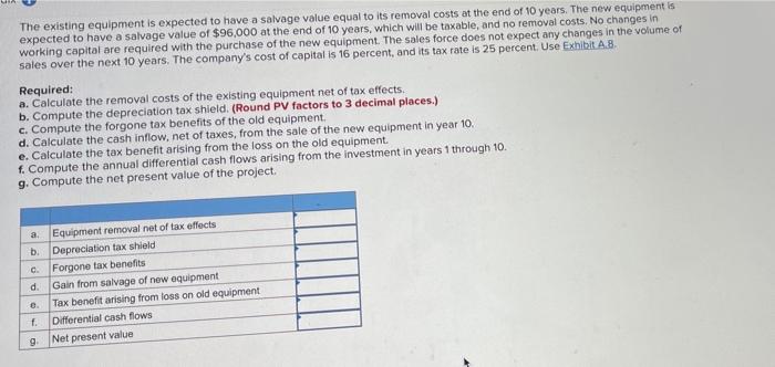 Solved Problem A-19 (Algo) Compute Net Present Value Dungan | Chegg.com
