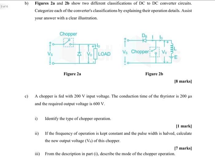 Solved b) Figures 2a and 2b show two different | Chegg.com