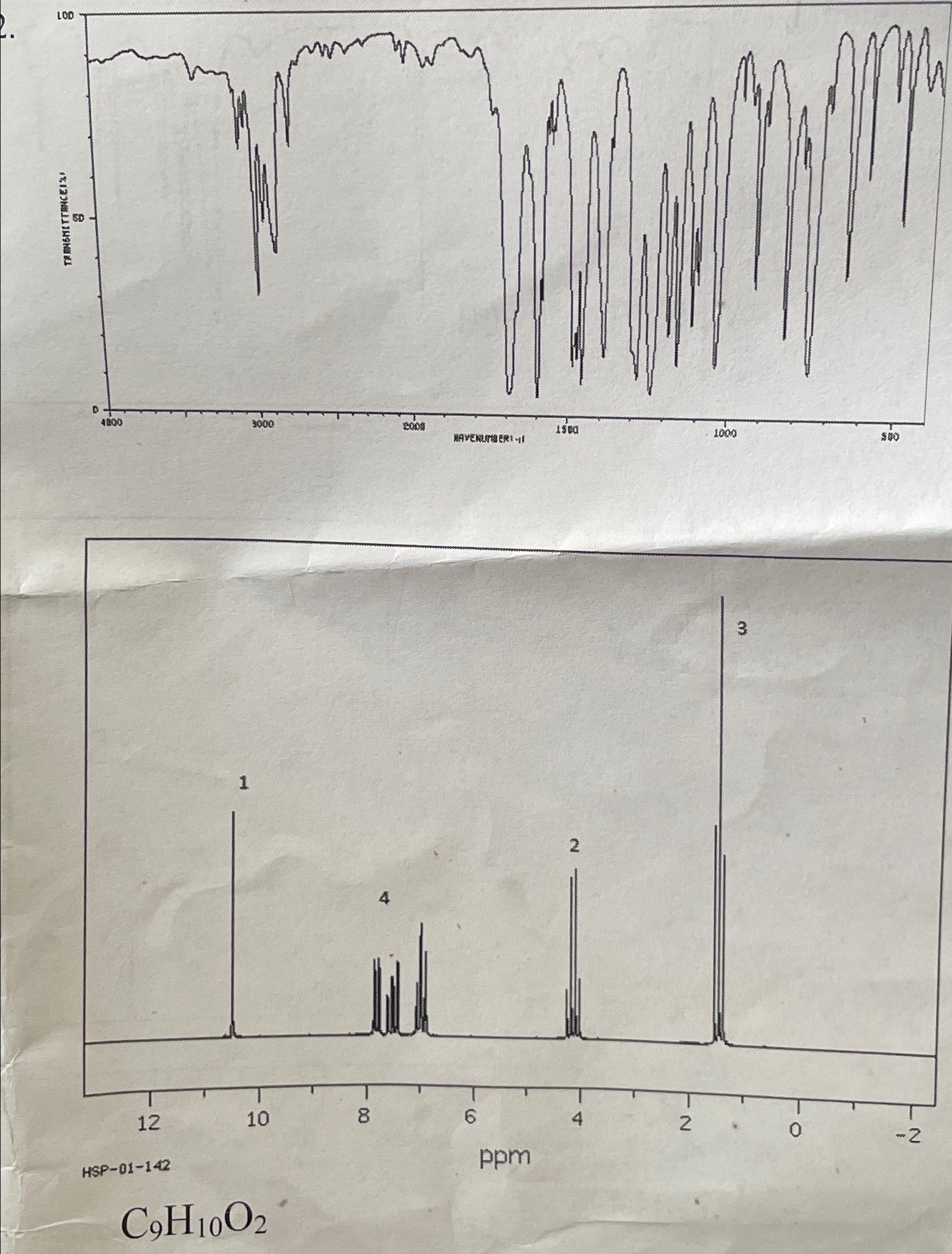 Solved An organic molecule M2 ﻿with molecular formula | Chegg.com