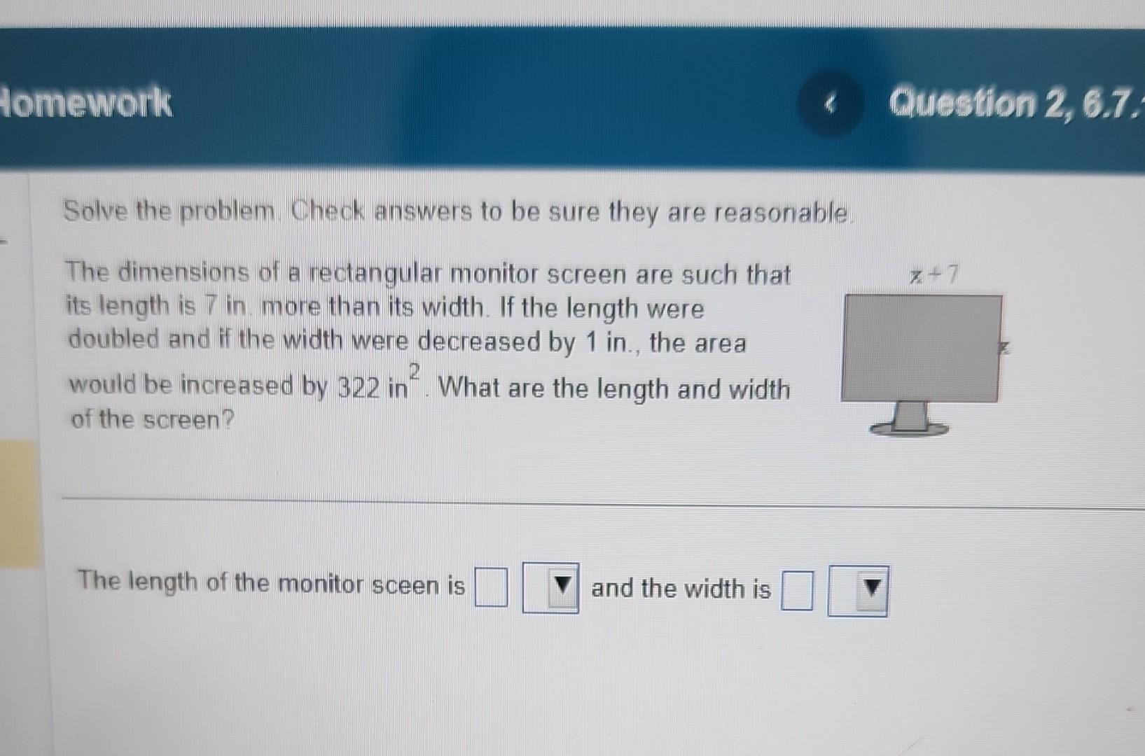 Solved Solve the problem. Check answers to be sure they are | Chegg.com
