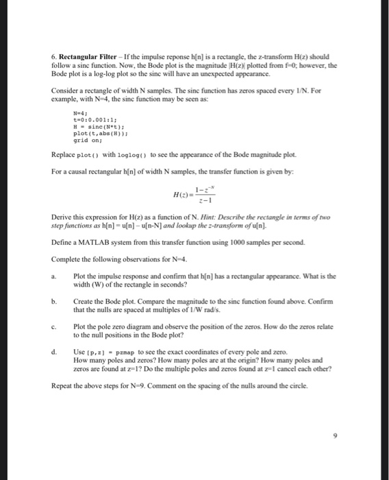 Procedures Begin With The Matlab Script Named Lab8m