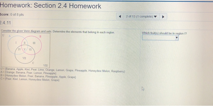 Solved Homework: Section 2.4 Homework Score: 0 of 8 pts 2 of | Chegg.com Solved Homework: Section 2.4 Homework Score: 0 of 8 pts 2 of | Chegg.com