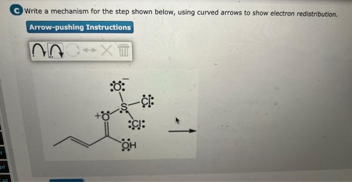 Solved Write a mechanism for the step shown below, using | Chegg.com