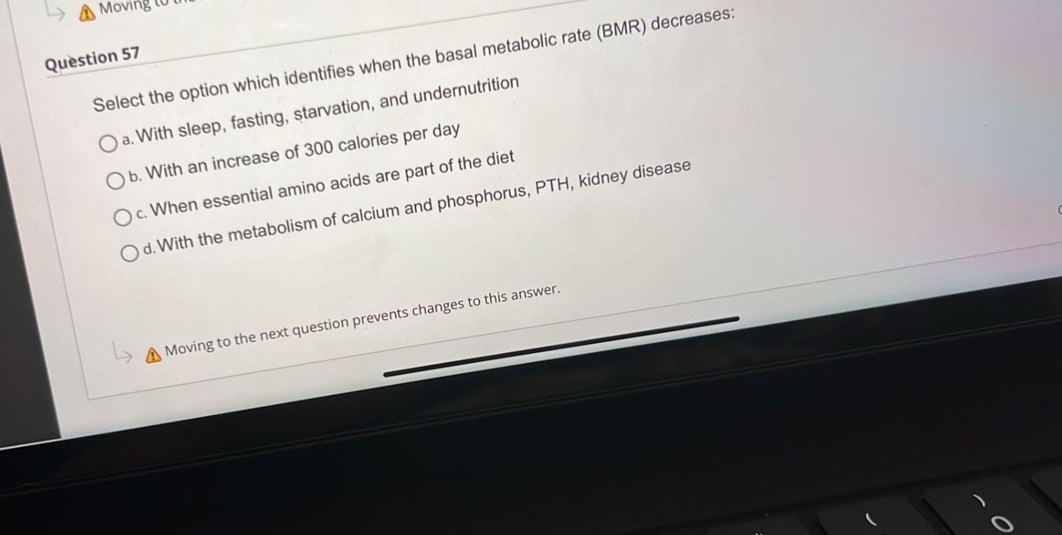 Solved Select the option which identifies when the basal | Chegg.com