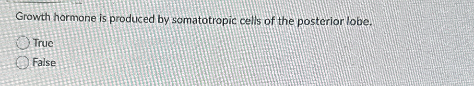 Solved Growth hormone is produced by somatotropic cells of | Chegg.com