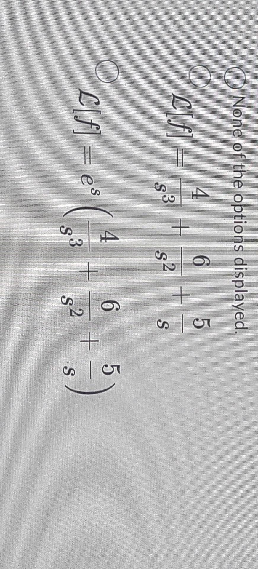 Solved Find the Laplace transform of f(t)={02t2+2t+1 for | Chegg.com
