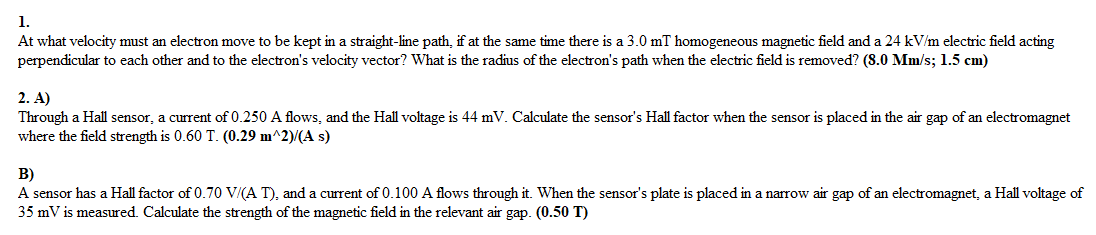 Solved Hi! Can someone solve problem 1 and 2 step-by-step? | Chegg.com