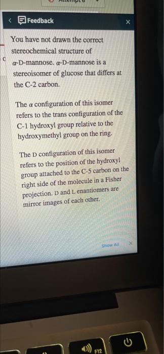 Solved Draw the Haworth perspective formula for the pyranose | Chegg.com