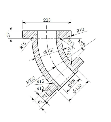 Draw Isometric Solid in autocad. Dimension | Chegg.com