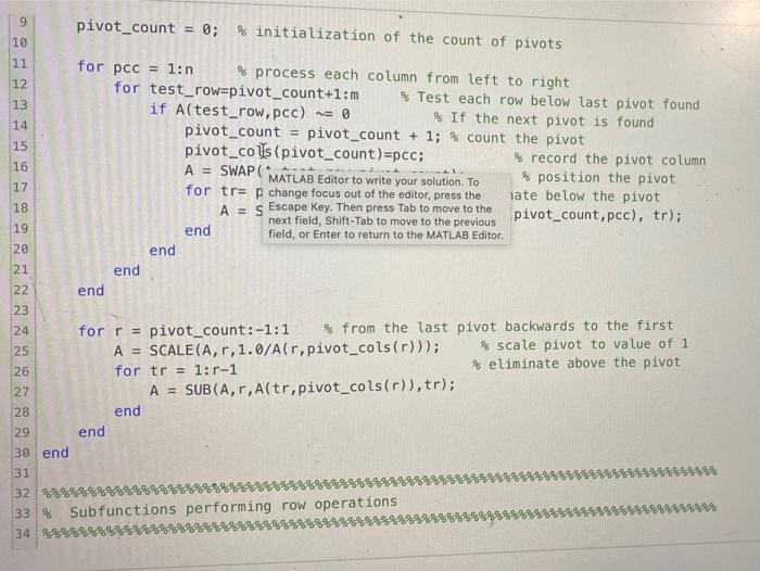 Solved MATLAB Problem 4.1: Counting arithmetic operations in | Chegg.com
