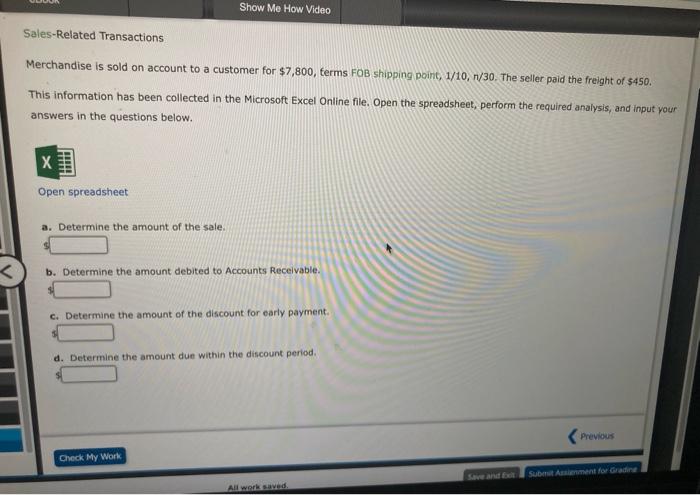 Solved Sales-Related Transactions Merchandise is sold on | Chegg.com