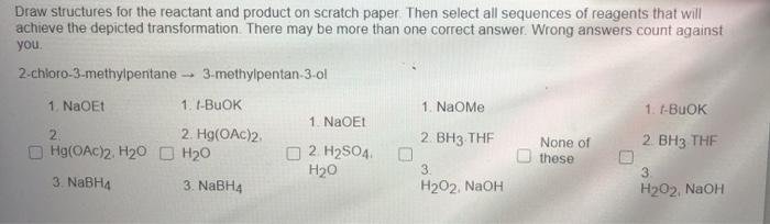 Solved Draw structures for the reactant and product on | Chegg.com