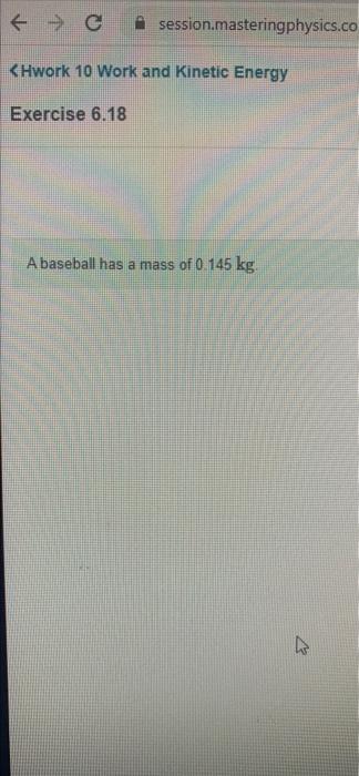 Solved session.masteringphysics.co Part A In bating action | Chegg.com
